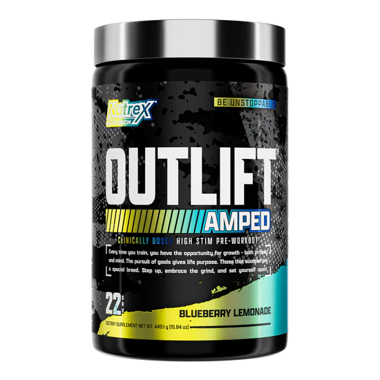 Nutrex Outlift Amped Pre Workout – Fitnessisland