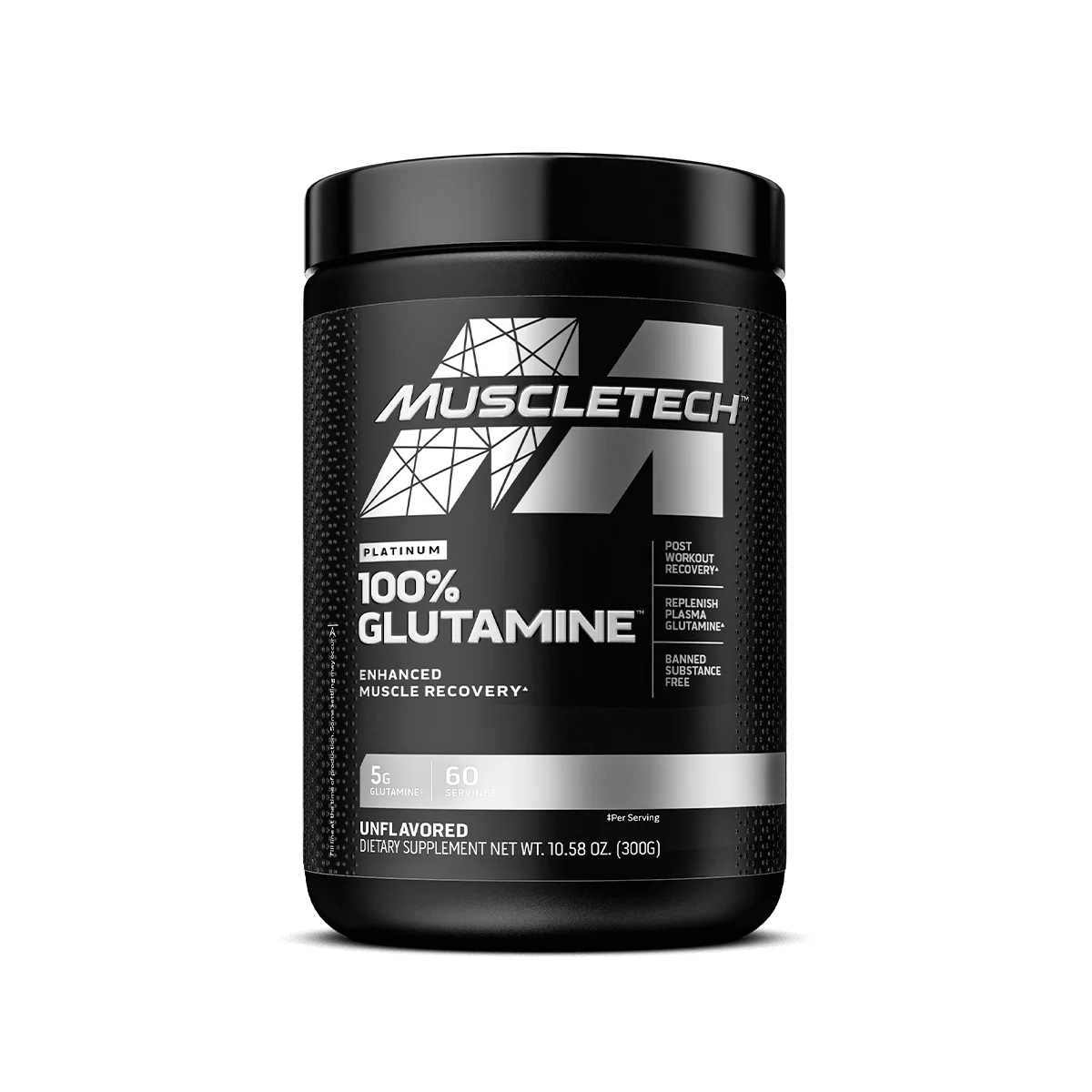 MuscleTech Platinum 100% Glutamine – Fitnessisland